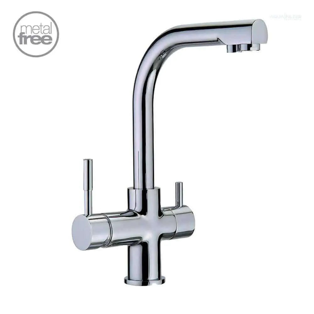 Osmio Alba Chrome 3-Way (Tri-flow) Kitchen Tap