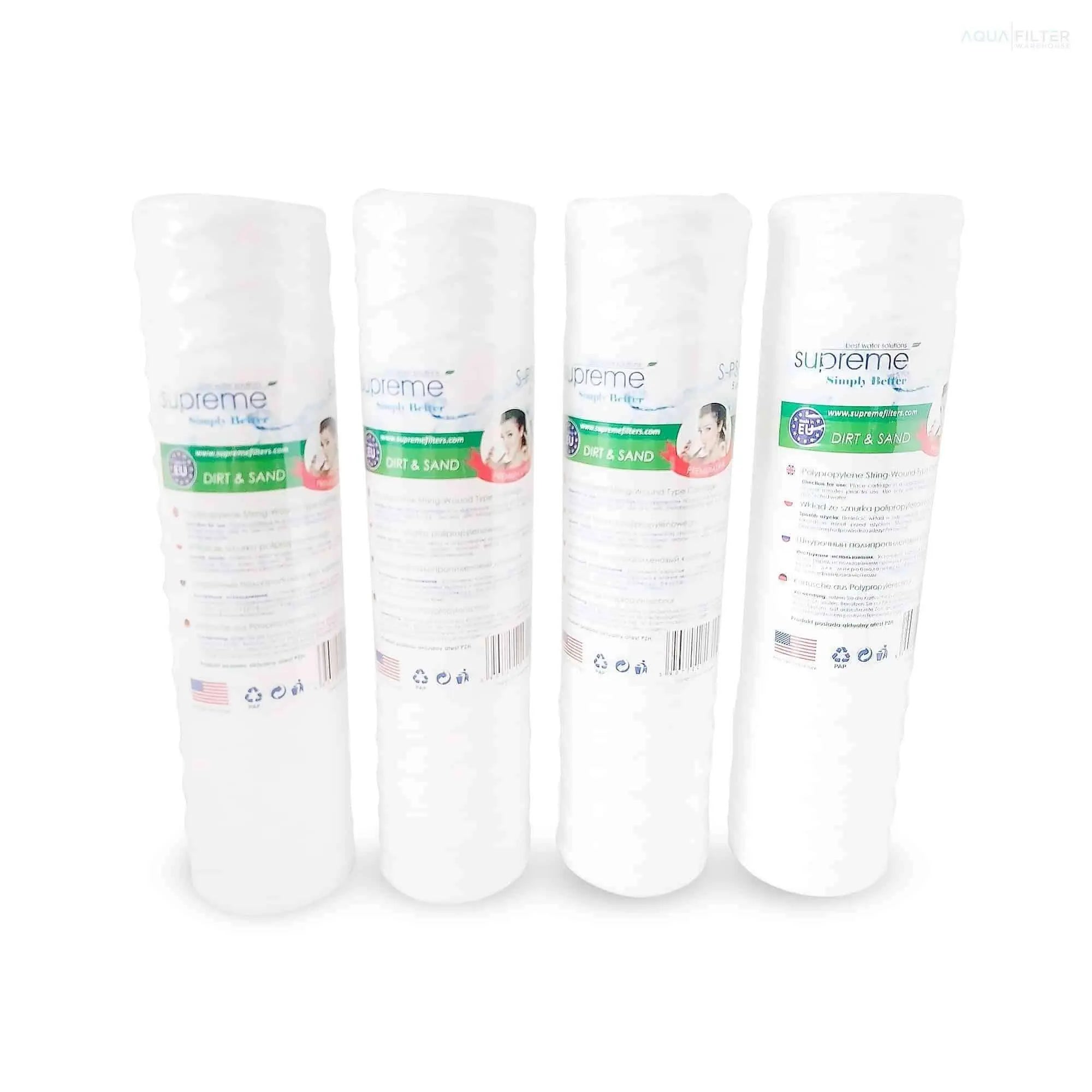 Sediment Filters String Wound Yarn | 4 Pack