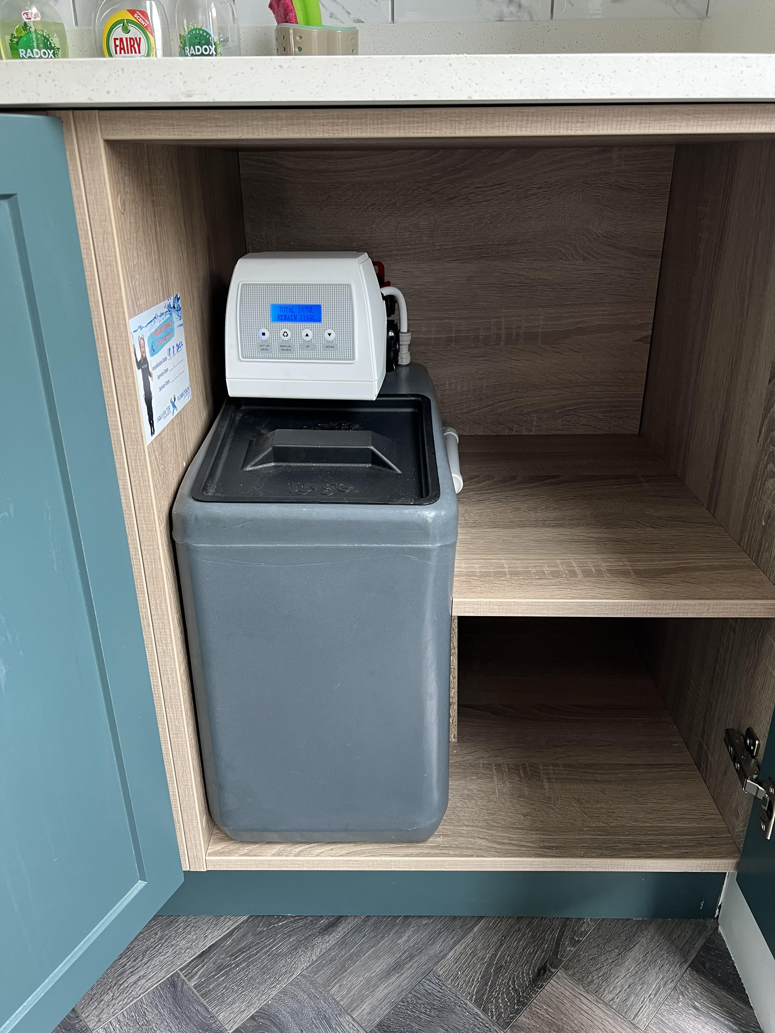 Cabinet Water Softener System - EcoFilter Ireland